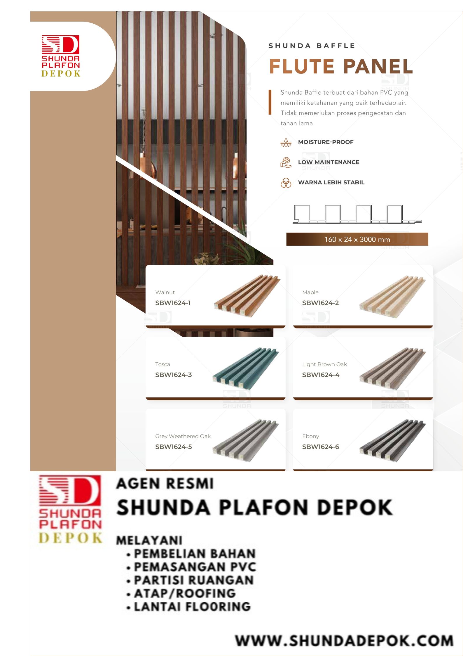 ← Plafon PVC Tahan Lama pemasangan mudah, perawatan mudah anti ribet →